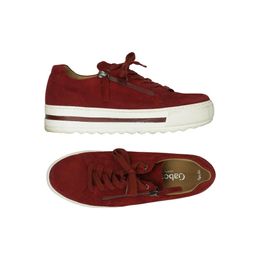 Gabor Sneaker Damen Größe 39.5 Second Hand bordeaux