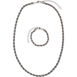 Urban Classics Jewelry Set 'Charon' female Silver size One Size