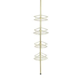 Wenko Shower Accessories 'Dolcedo' male Gold size B: 31cm x H: 65-275cm x T: 23cm