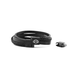 Akitsune Bracelet 'Pathfinder' male Black size 19 cm