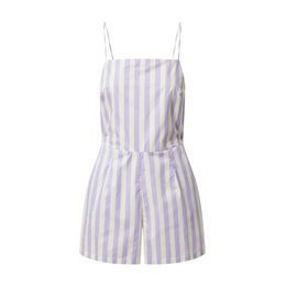 EDITED Jumpsuit 'Siana' Damen Gr&ouml;&szlig;e XS helllila / wei&szlig;