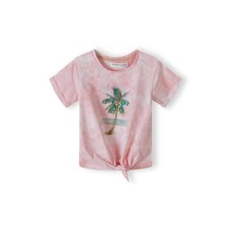 MINOTI Shirt M&auml;dchen Gr&ouml;&szlig;e 104/110 blau / gr&uuml;n / hellpink