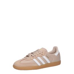 adidas originals Sneaker 'Samba' Damen Größe 45/45.5 beige / gold / weiß