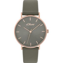 s.Oliver Analog Watch female Green size One Size