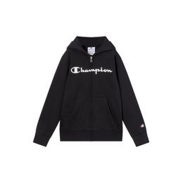 Champion Authentic Athletic Apparel Sweatjacke Jungen Gr&ouml;&szlig;e 104 schwarz / wei&szlig;