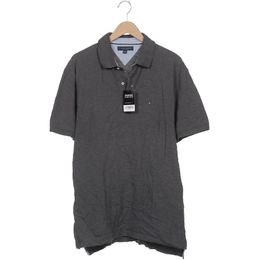 Tommy Hilfiger Poloshirt Herren Größe XL Second Hand grau