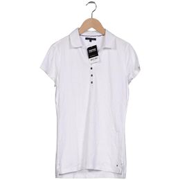 Tommy Hilfiger Poloshirt Damen Größe M Second Hand weiß