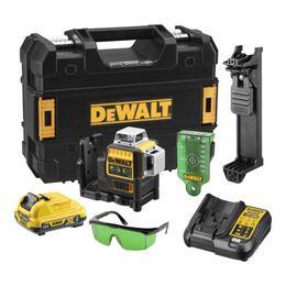 Dewalt Multilinienlaser 3x360° grün,10,8V/2AH DCE089D1G-QW)