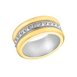 s.Oliver Ring Damen Gr&ouml;&szlig;e 56 gold / grau