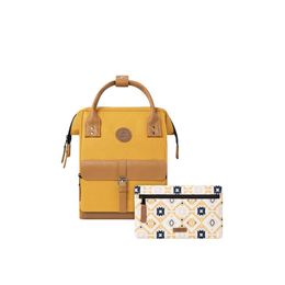 CABAIA Backpack 'Guadalupe S' female Yellow size One Size