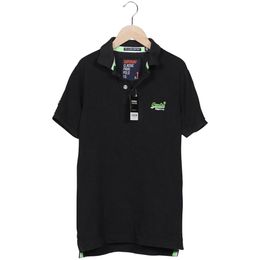 Superdry Poloshirt Herren Größe S Second Hand schwarz