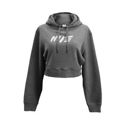 Manufaktur13 Sweatshirt 'Crop Hoodie' female Grey size XL