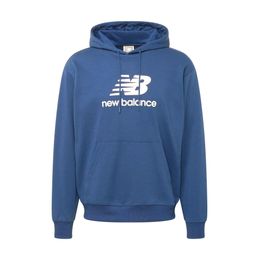 New Balance Sweatshirt Herren Gr&ouml;&szlig;e M saphir / wei&szlig;