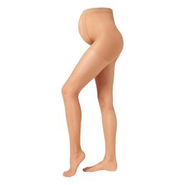 CALZEDONIA Fine Tights 'MATERNITY' female Beige size M/L