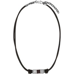 s.Oliver Necklace male Brown size One Size