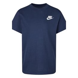 Nike Sportswear T-Shirt 'FUTURA' Jungen Größe 104 nachtblau / weiß