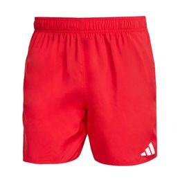 adidas Sportswear Sportbadeshorts 'Ess' Herren Gr&ouml;&szlig;e M hellrot / wei&szlig;