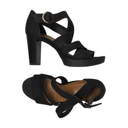 Paul Green Sandalen Damen Größe 37 Second Hand schwarz