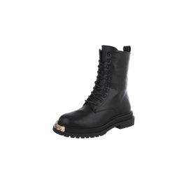 Ital-Design Lace-Up Ankle Boots female Black size 39