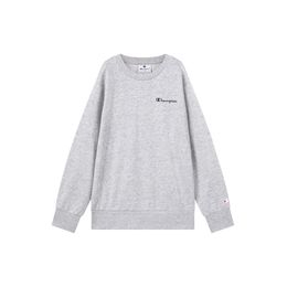 Champion Sweatshirt Jungen Gr&ouml;&szlig;e 128 marine / graumeliert