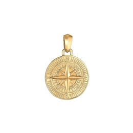 Kuzzoi Pendant 'Kompass' male Gold size One Size