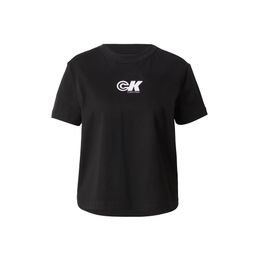 Calvin Klein Jeans T-Shirt Damen Gr&ouml;&szlig;e XS schwarz / wei&szlig;