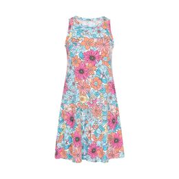 Sanika Kleid 'Fashion Look' Damen Gr&ouml;&szlig;e 40 azur / orange / dunkelpink / wei&szlig; Sommerkleid