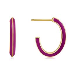Ania Haie Earrings female Purple size One Size