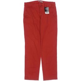 comma, COMMA Stoffhose Damen Größe S Second Hand rot