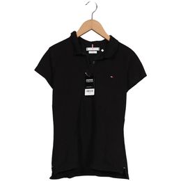 Tommy Hilfiger Poloshirt Damen Größe M Second Hand schwarz