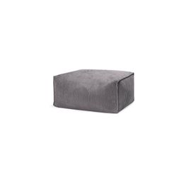 Roll Shara Grau in Cord-Optik Anthrazit