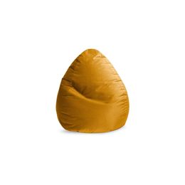 Sitzsack Marla XXL - 300 Liter in Samt-Optik Senf