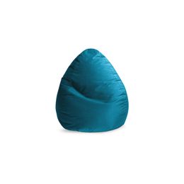 Sitzsack Marla XXL - 300 Liter in Samt-Optik Petrol