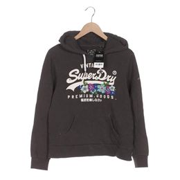 Superdry Kapuzenpullover Damen Größe L Second Hand grau