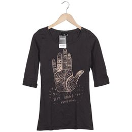 Maison Scotch Langarmshirt Damen Größe S Second Hand schwarz