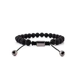 Akitsune Armband 'Venatio' Herren Größe 20 cm black denim
