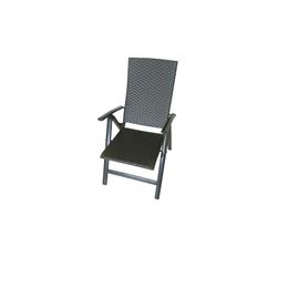 Sedex Klappsessel Palma Graphit Flechtfaser Hularo