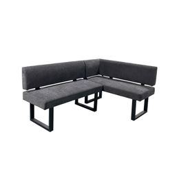 ByLiving Eckbank VANCOUVER, Breite 182 cm, anthrazit
