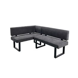 ByLiving Eckbank VANCOUVER, Breite 182 cm, anthrazit