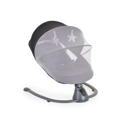 Cangaroo Babywippe elektrisch Zara Schaukelfunktion, Musik, Timer, Moskitonetz schwarz