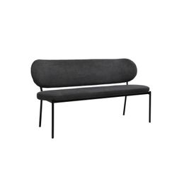 ByLiving Bank JERSEY, Breite 160 cm, dunkelgrau