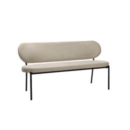 ByLiving Bank JERSEY, Breite 160 cm, taupe
