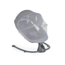 Cangaroo Babywippe elektrisch Zara Schaukelfunktion, Musik, Timer, Moskitonetz dunkelgrau