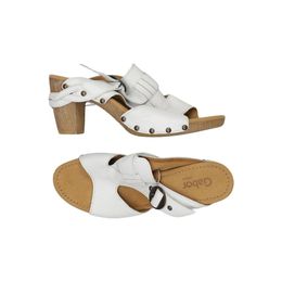 Gabor Sandalen Damen Größe 40 Second Hand weiß