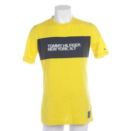 Tommy Hilfiger T-Shirt Herren Größe S Second Hand gelb