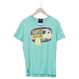 Superdry T-Shirt Herren Größe L Second Hand hellgrün