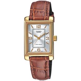 Casio Analog Watch female Gold size One Size