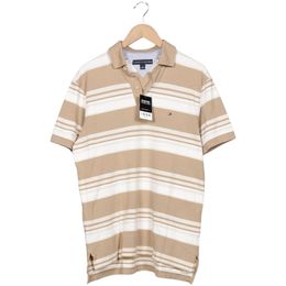Tommy Hilfiger Poloshirt Herren Größe M Second Hand beige