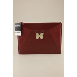 Weekend Max Mara Handtasche gross Leder Damen Größe One Size Second Hand bordeaux