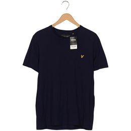 Lyle & Scott Lyle & Scott T-Shirt Herren Gr&ouml;&szlig;e XL Second Hand blau